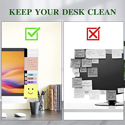 Snapklik.com : Office Desk Accessories 2pcs Computer Monitor Memo Board ...