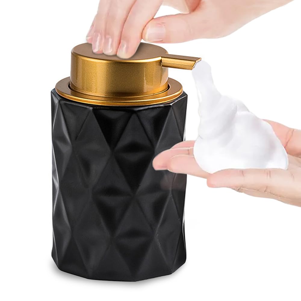 Amazon.com: Chic Foam Soap Dispenser, Designed with Diamond-Shaped ...