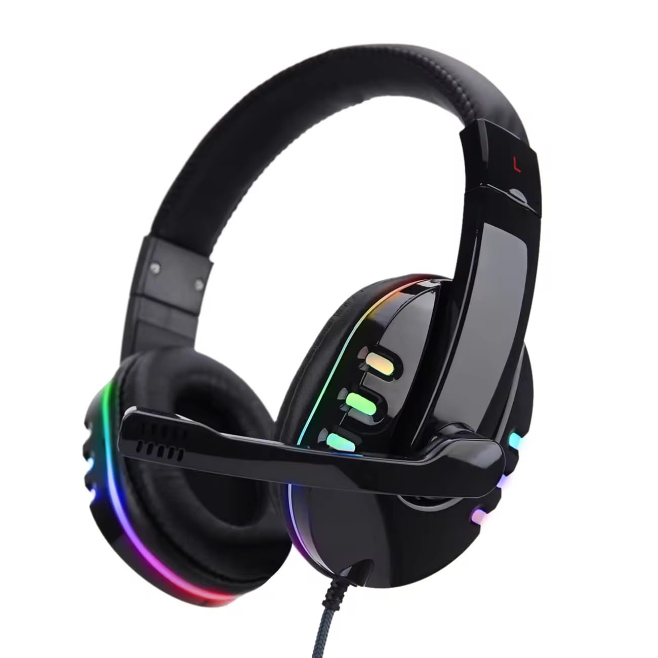 Amazon.com: GAMEPRO LED Gaming Headphones, Noise Isolating in Line Mic ...
