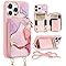 Amazon.com: Shorogyt for iPhone 13 Pro Max Case Wallet Crossbody, RFID Blocking Card Holder ...