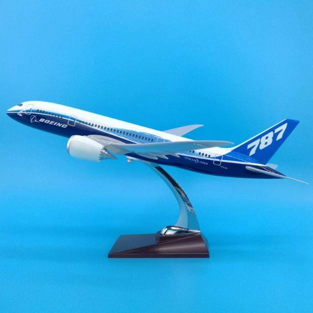 Buy ZWJWJ Sculpture 43 cm resin prototype aircraft model B787 airline ...