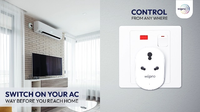 Wipro 16A Smart Plug with Energy Monitoring