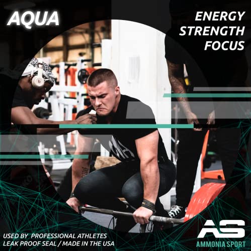 Smelling Salts For Athletes - Aqua - Twist & Sniff! Pre-Activated Salt ...