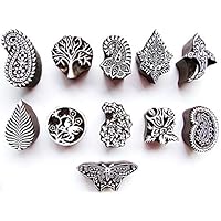 woodenblockstamps Block Generic Rose Stamps(Brown) : Amazon.in: Office ...