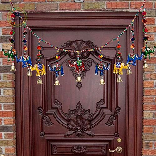 Buy Great Art Handmade Plastic Beads Handmade Traditional Door Hanging ...