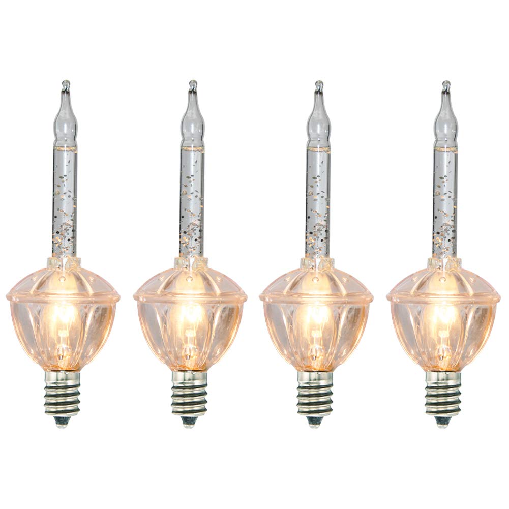 Amazon.com: Abeja 4 Pack Christmas Bubble Light Replacement Bulbs ...