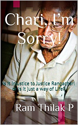 Amazon.com: Chari, I’m Sorry!: Is it injustice to Justice Rangachari or ...
