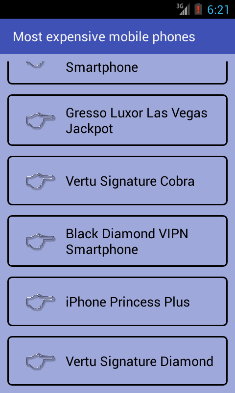10 most expensive mobile phones - App on Amazon Appstore