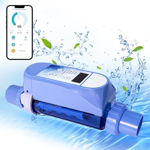 Salt Chlorine Generator - Up to 30,000 Gallons Pool, Compatible with ...