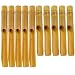 Amazon.com : Unomor 10Pcs Bamboo Wind Chime Tubes Japanese Wind Chime ...
