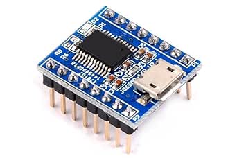 JQ6500 MP3 Voice Playback Module – Serial MP3 Player with 16MB Built-in ...