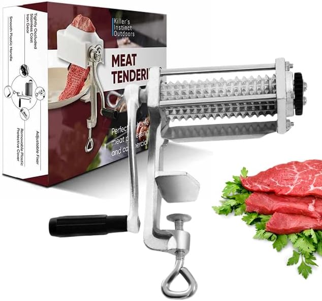 Amazon.com: Killer's Instinct Outdoors Commercial Meat Tenderizer Cuber ...