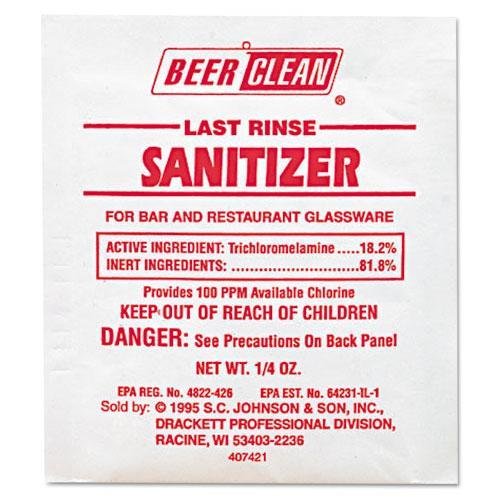 Amazon.com: Powder Beer Clean Sanitizer, PK100 : Health & Household