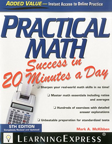 Amazon.com: Practical Math Success in 20 Minutes a Day: 9781576858912 ...