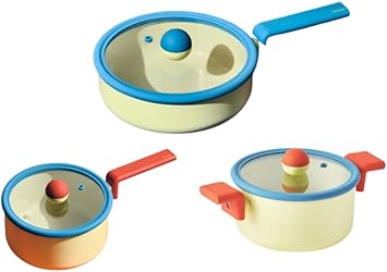 Amazon.com: Danish Kitchen Nonstick 6-Pieces Forged Cookware Set with ...