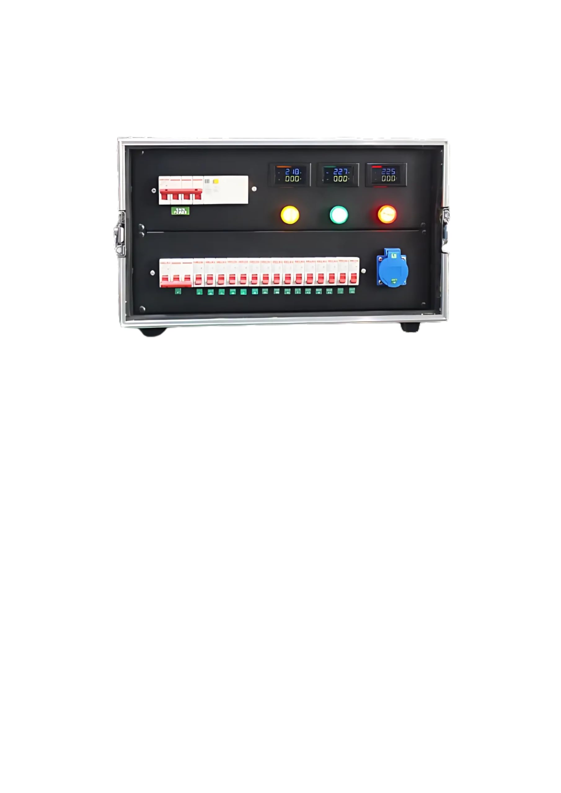 Buy 3Phase Power Distribution Unit, 63A input and 16 Outputs, LED ...