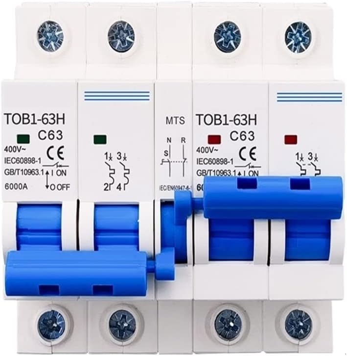 Circuit Breaker Dual Power Manual Transfer Switch Circuit Breaker MCB ...