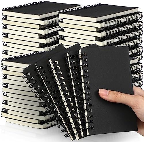 Amazon.com : Jutom 18 Pcs Small Spiral Notebooks Memo Pads 3 x 5 Inch ...