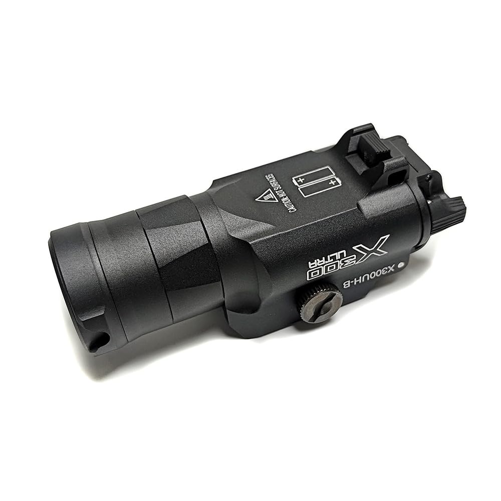 Amazon.co.jp: ASNIED シュアファイア タイプ X300UH-B ハンドガンライト レプリカ 20mmレイル アルミ合金製 ...