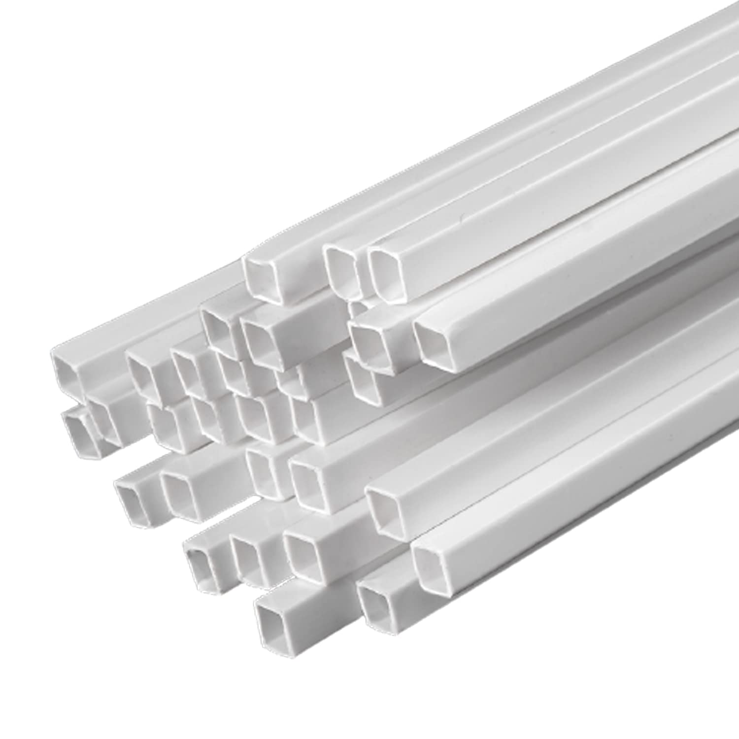 Amazon.co.jp: PHasz ABS 中空角管側長 6-10 ミリメートル長さ 500 ミリメートル簡単加工建築模型製作 DIY に適した,Side length 6mm(31pcs ...