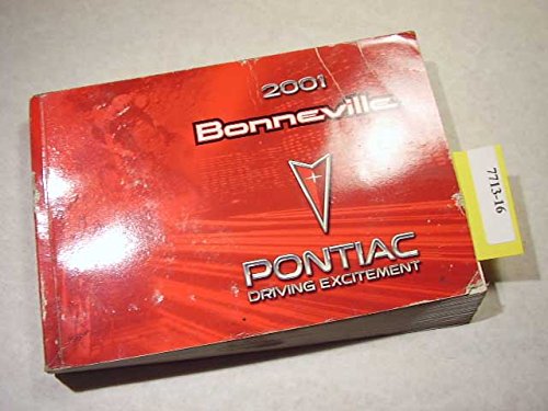 2001 Pontiac Bonneville Owners Manual: Pontiac: Amazon.com: Books