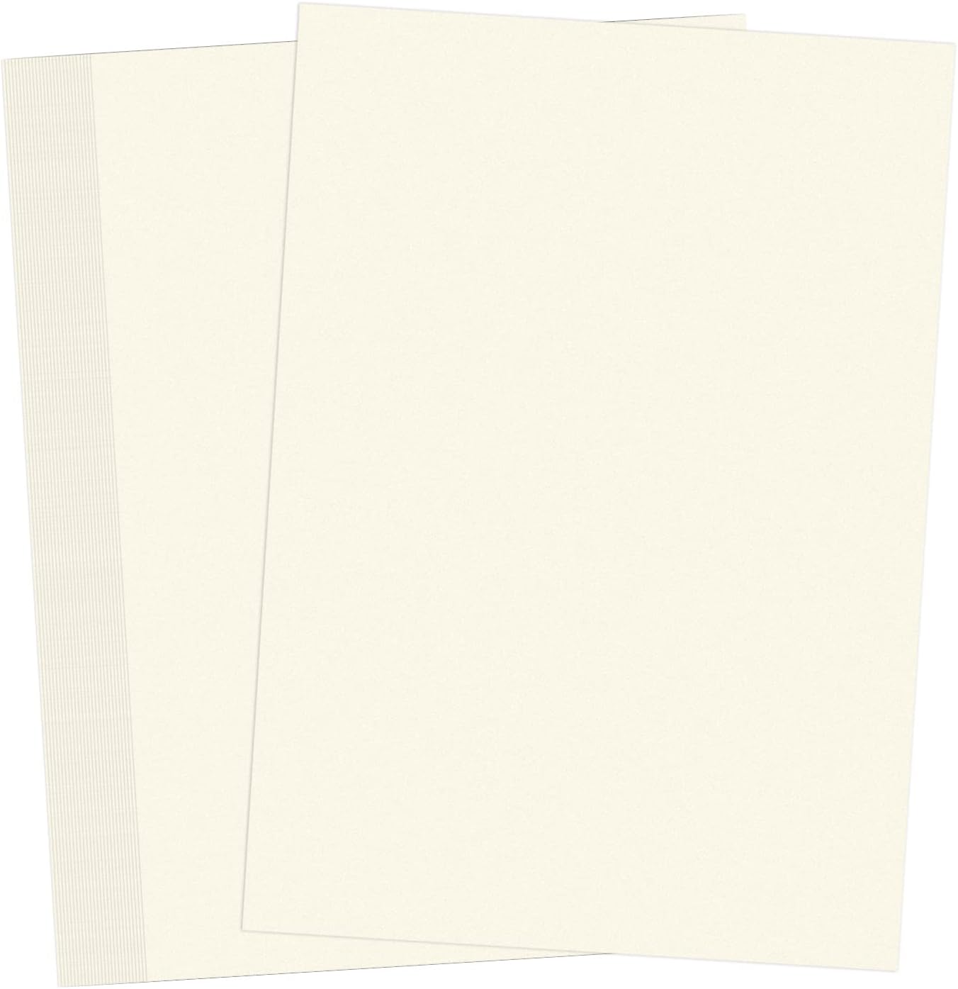 40 Sheets Ivory Cream A4 Coloured Craft Card 350gsm, Ivory Cardstock ...