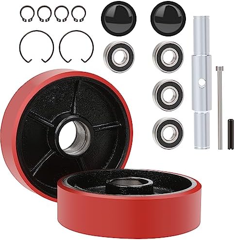 Amazon.com: Pallet Jack/Truck FULL SET BLACK with Back Axle, Steering ...