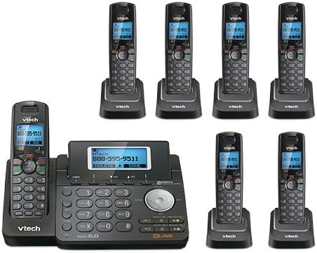 Amazon.com : VTech DS6151-11 DECT 6.0 2-Line Expandable Cordless Phone ...
