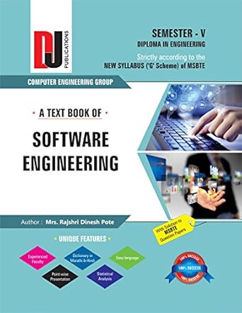 A text book of Software Engineering (DJ 5), Pote, Mrs. Rajashri Dinesh ...