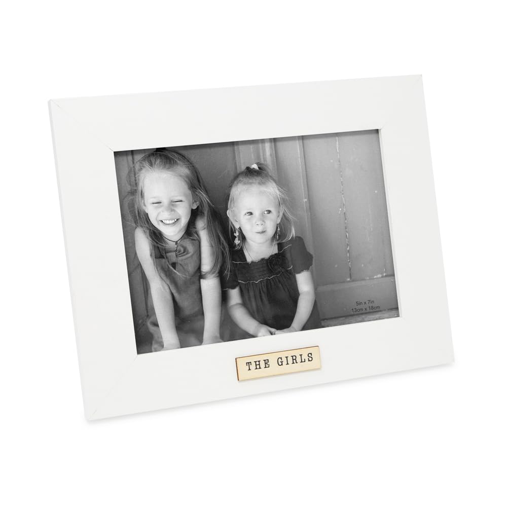 Amazon.com - Isaac Jacobs 5x7 Wood Sentiments The Girls Picture Frame ...