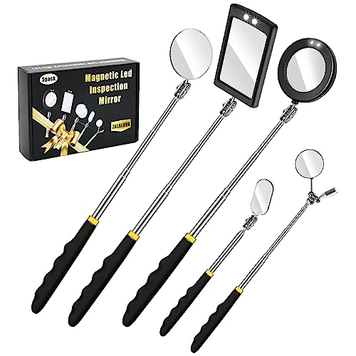 Snapklik.com : Telescoping Inspection Mirror Tools,5PcsTelescoping ...