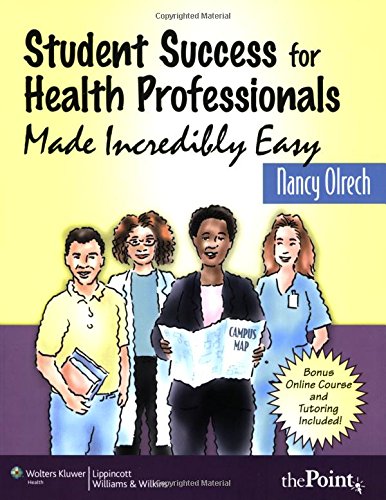 Student Success Health Professions Made Incredibly Easy: 9780781780612 ...
