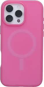 OtterBox Symmetry Series Soft Touch for MagSafe for iPhone 16 Pro Max - Glass Heart (Pink ...