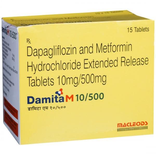 Damita-M 10/500 Tablet 15's : Amazon.in: Health & Personal Care