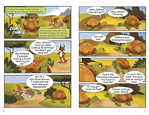 Snapklik.com : The Tortoise And The Hare: A West African Graphic Folktale