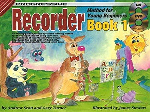 Progressive Recorder Method for Young Beginners: Book 1 (Colour ...
