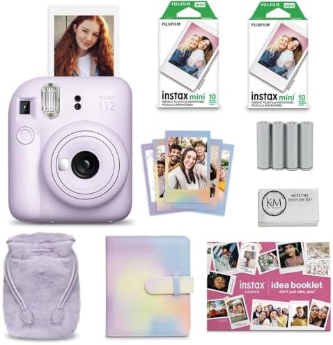 Amazon.com : Fujifilm Instax Mini 12 Instant Camera + 60 Photo Prints ...