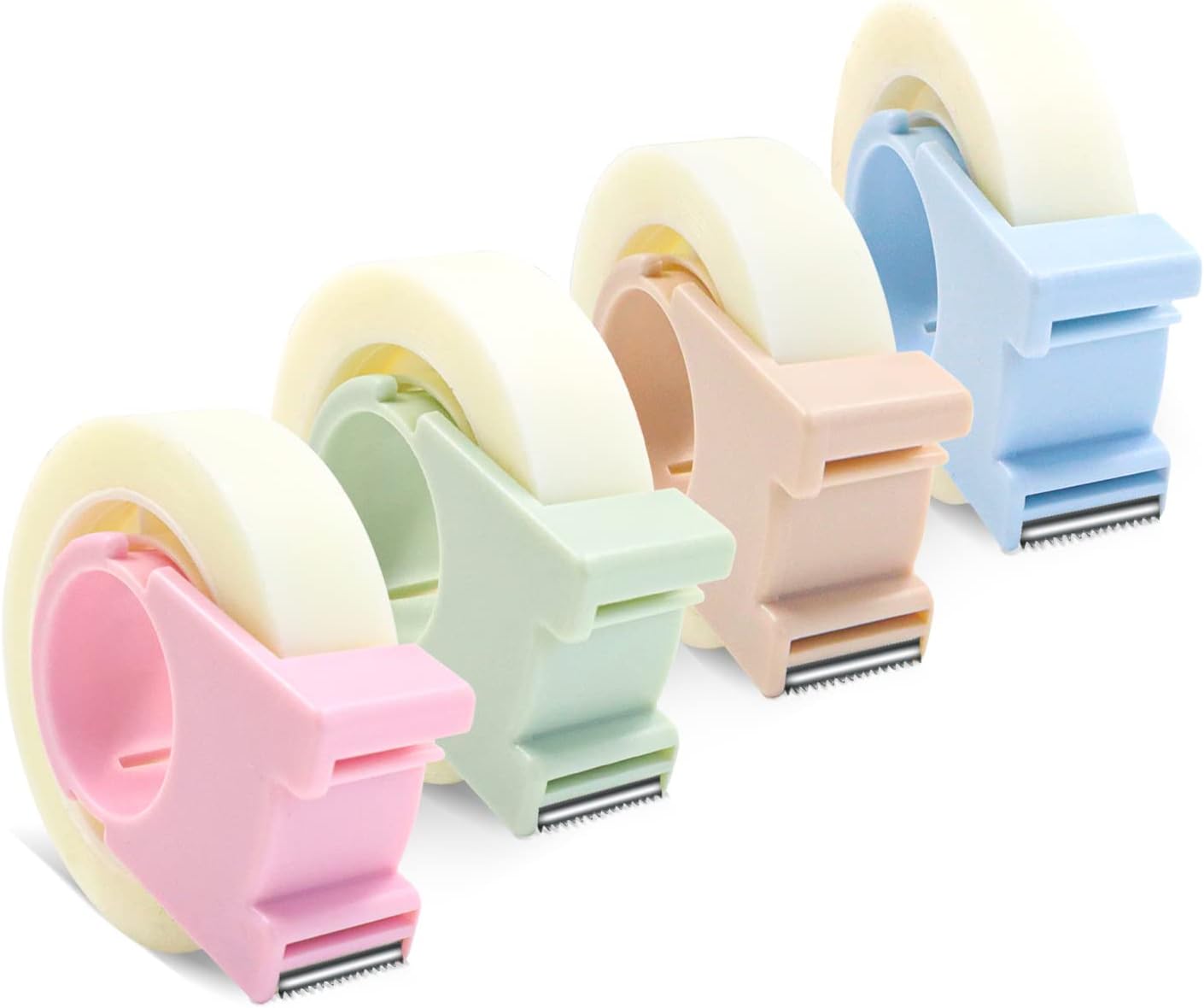 Amazon.com: Washi Tape Cutter Set of 3, Mini Tape Dispenser, Portable ...