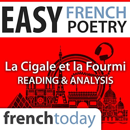 La Cigale et la Fourmi: Easy French Poetry - Reading & Analysis : Jean ...