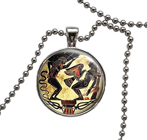 Amazon.com: Greek Mythology Prometheus Pendant Necklace : Handmade Products