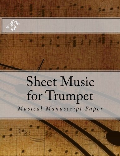 Buy Sheet Music for Trumpet: Musical Manuscript Paper Book Online at ...