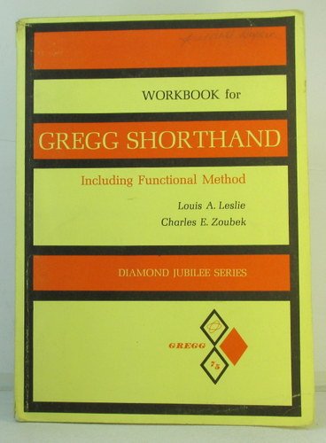 Amazon.fr - Workbook for Gregg Shorthand Including Functional Method - Livres