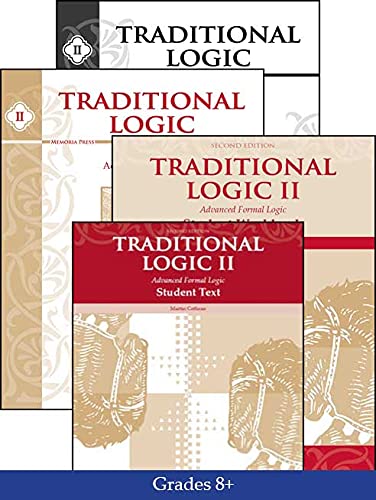 Traditional Logic II Set (Teacher, Student, Text and Quiz booklet ...