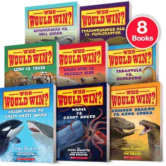 Who Would Win? Value Set (Pack of 8) : Amazon.co.uk: Books
