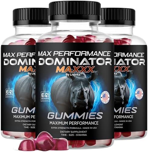 Amazon.com: Dominator Maxxx Gummies for Men - Dominator Maxx Natural ...