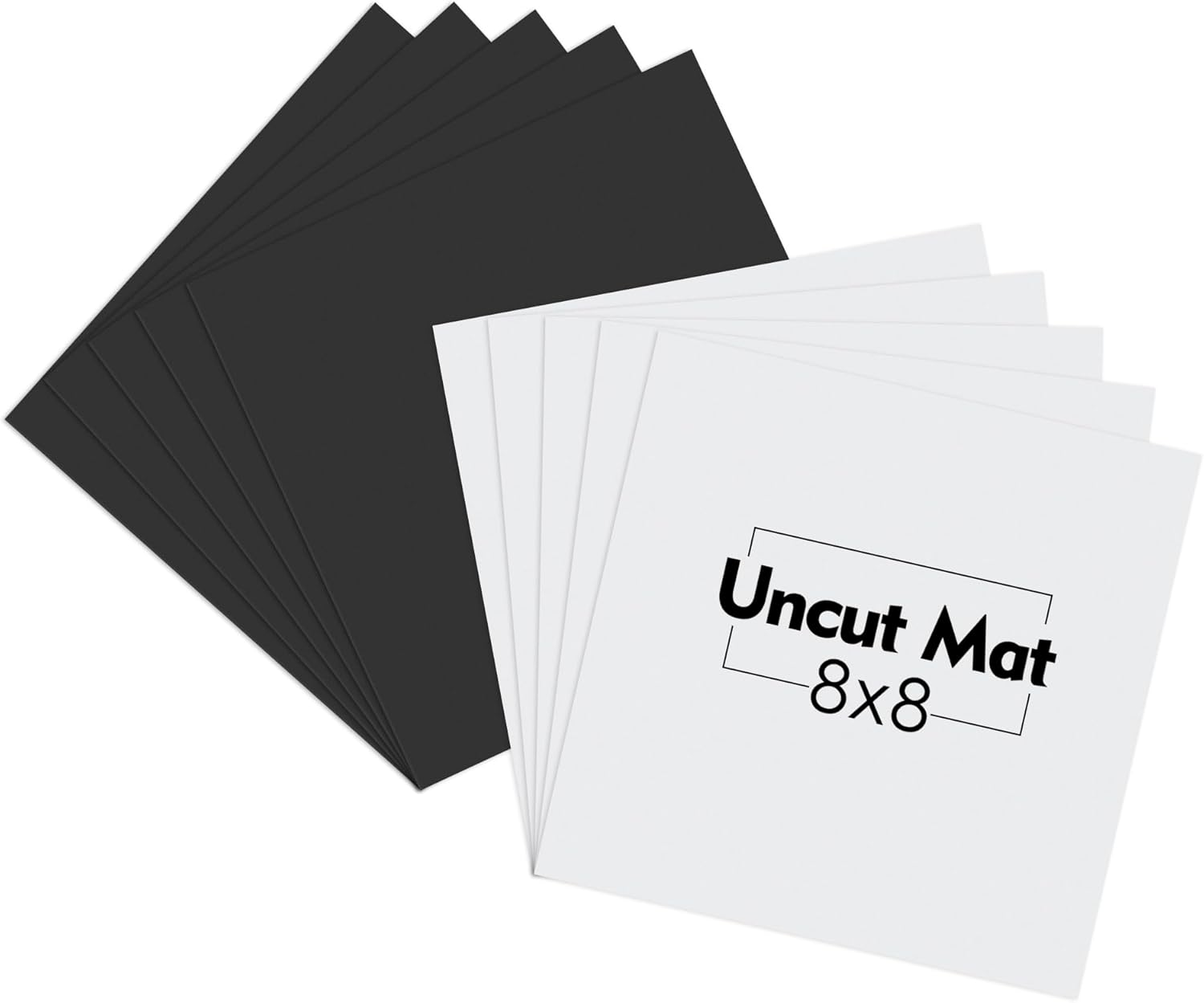 Amazon.com: Mat Board Center, 10 Pack 8X8 Uncut Mat Backing Board ...