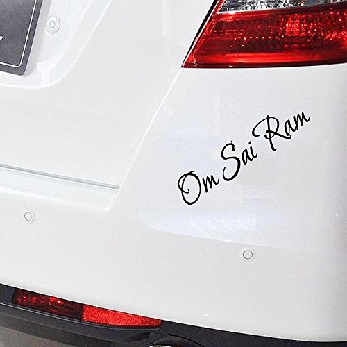 Daily Creation Om Sai Ram Logo Car Hood,Bumper,Car Sticker Vinyl Decal ...