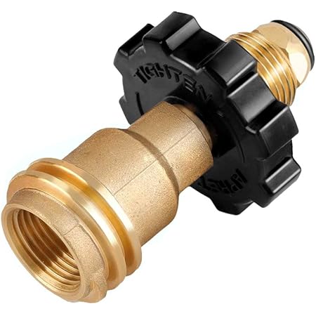 Amazon.com : GrillPro 11051 Universal Fit Propane Tank Adaptor : Grill ...