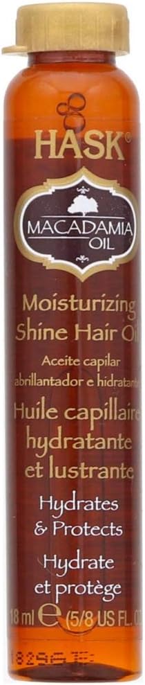 Amazon.com: Hask Argan Oil Repairing Shine Hair Oil 5/8 oz (Pack of 12 ...