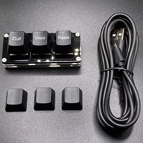 Snapklik.com : BTXETUEL Mini 3-Key Cut Copy Paste Keyboard Ctrl X C V ...